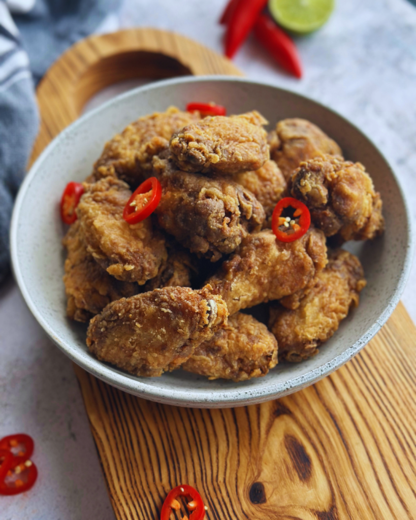 How to make Hot and Crunchy Chicken Wings - BOX THE LUNCH