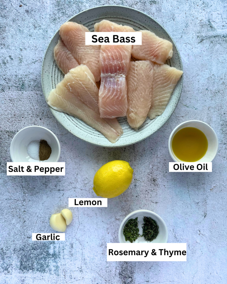 LEMON AND HERB SEA BASS - BOX THE LUNCH